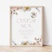 Floral Tea Party Custom Sign Template Fully Editable Custom Sign Tea ...