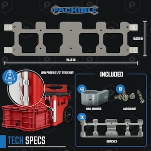 Joey - Packout Front/back Mount Bracket Kit - Etsy