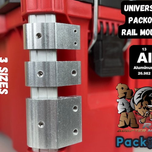 RAM MOUNTS Universal Packout Rail Adapter Mounts - Etsy