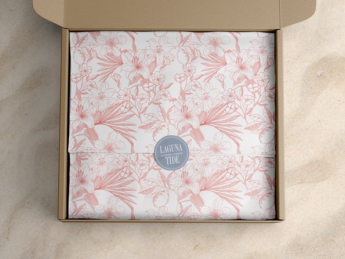 Custom Tissue Paper Pattern Packaging Design - Etsy