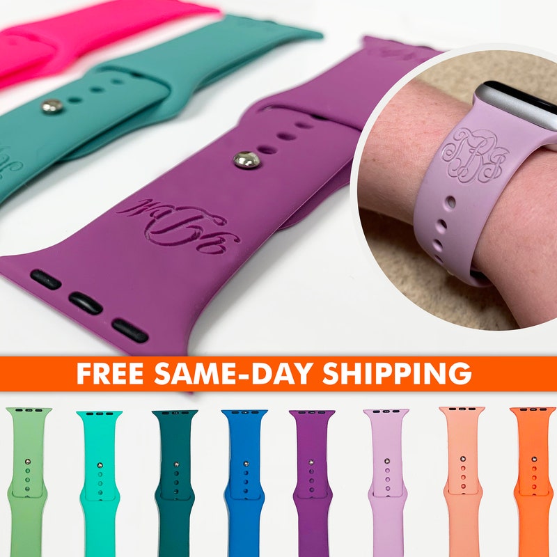 Apple Watch Monogram - Etsy