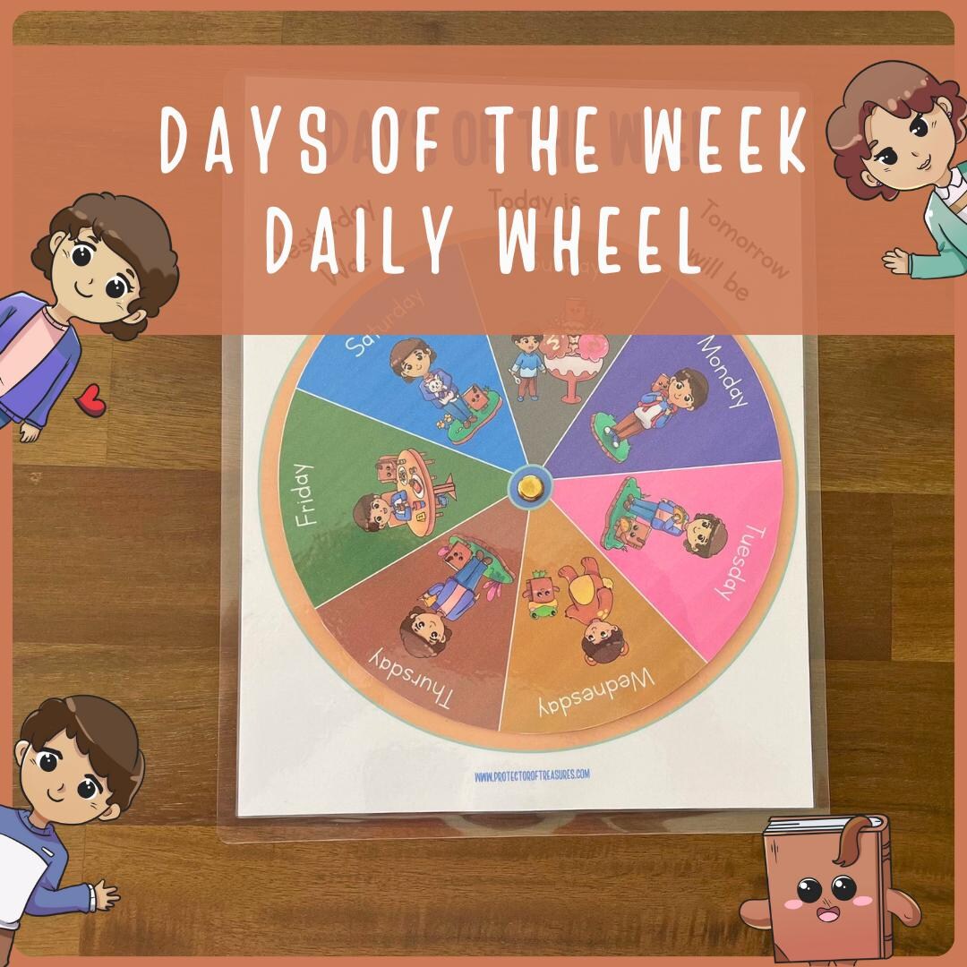 Days of the Week Daily Activity / Preschool Printables for Busy Books ...