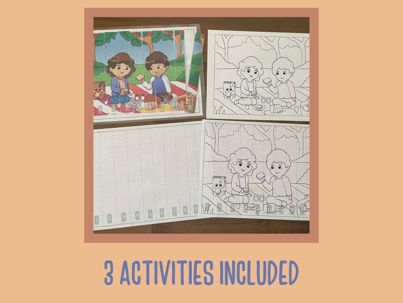 Coloriage et casse-têtes sur le thème des majuscules et des minuscules ...