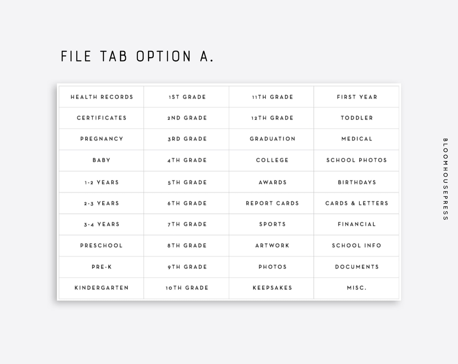 Printable Labels Filing System Milestone File Tab Organization Etsy printable-labels-filing-system-milestone-file-tab-organization-etsy