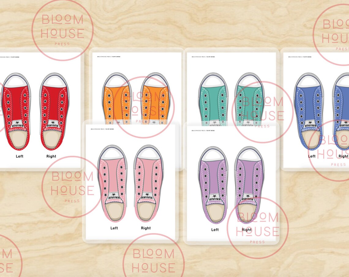 Shoe Lacing Practice Printable: Montessori Life Skills Activity (PDF ...