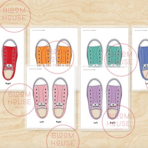 Shoe Lacing & Tying Practice Montessori Tie Your Shoes Life Skills ...