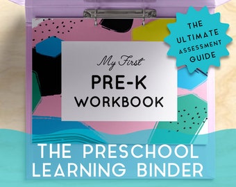 Preschool Learning Binder - Etsy