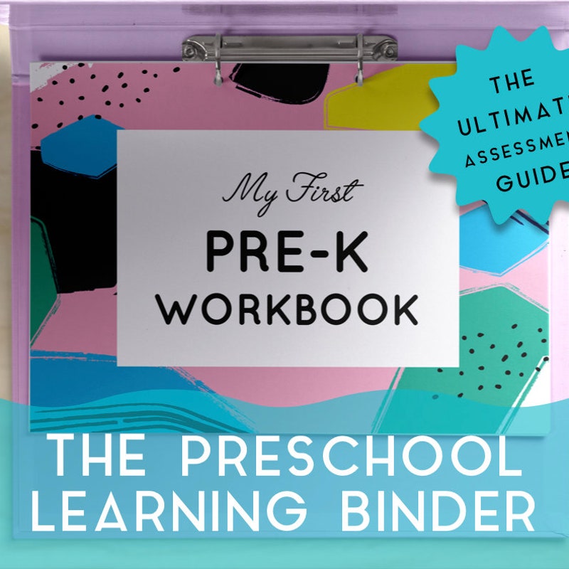 Preschool Learning Binder - Etsy