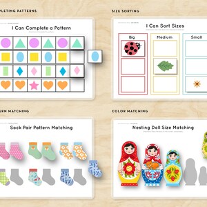 Preschool Busy Book Learning Binder Readiness Guide Toddler Activity ...