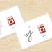 Cursive Cards Alphabet Outline Tracing Letters Flashcards Learning Play ...