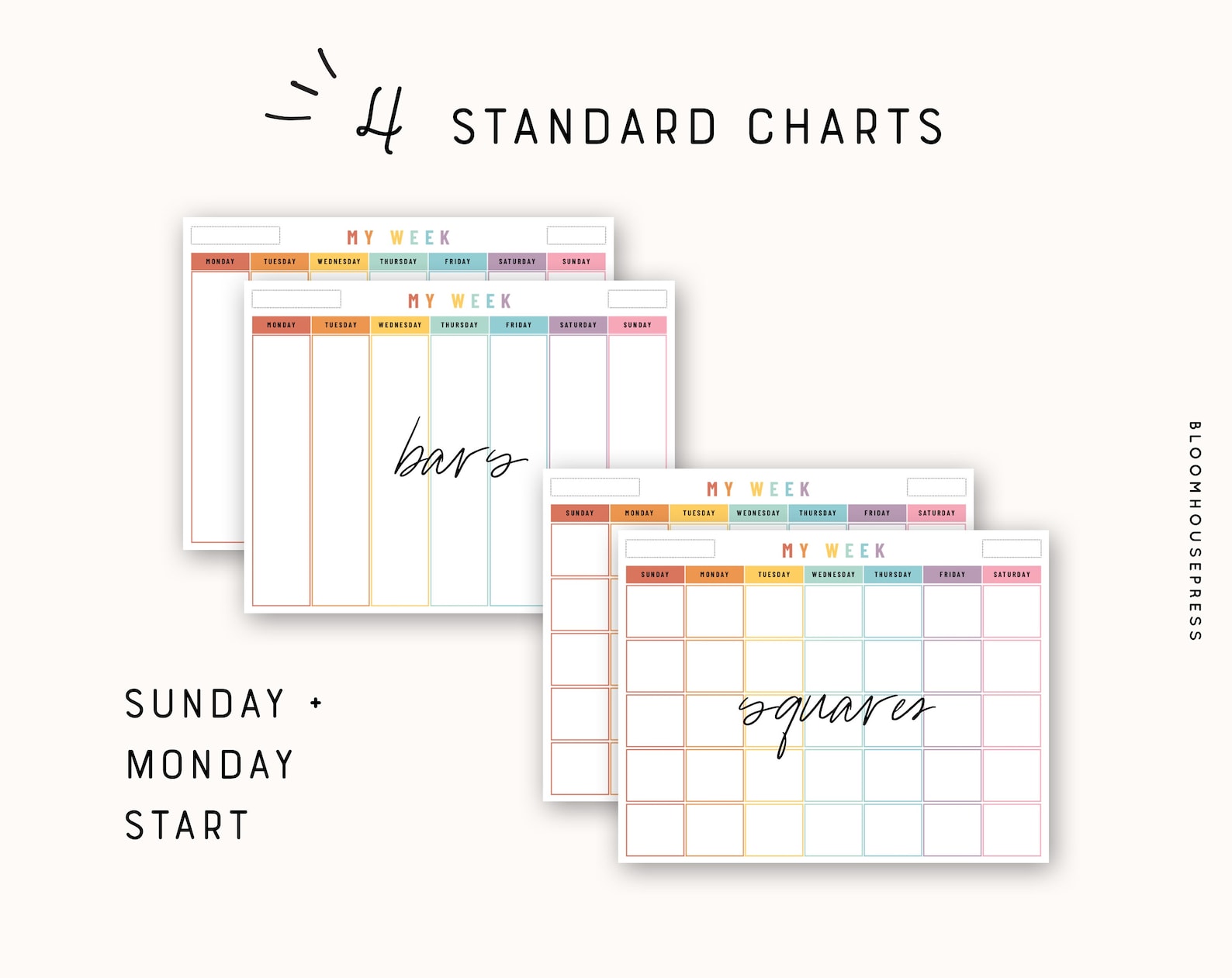 Editable Weekly Visual Routine Chart With Cards Schedule for - Etsy UK