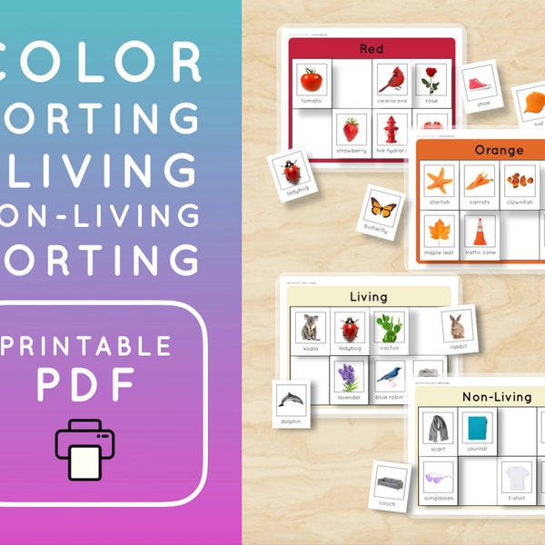 Color Sorting - Etsy