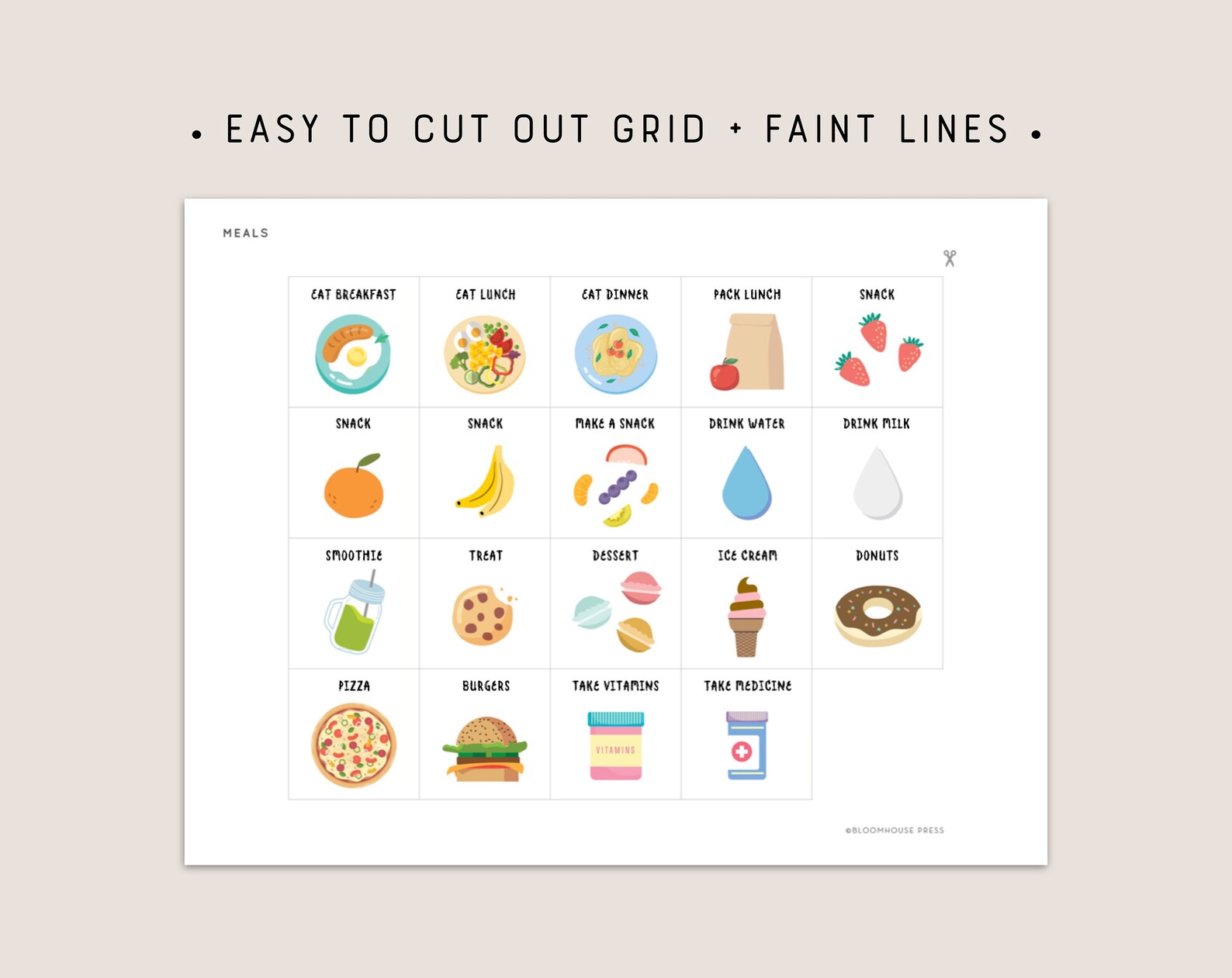 Editable Daily Visual Routine Cards Schedule for Kids Toddlers | Etsy