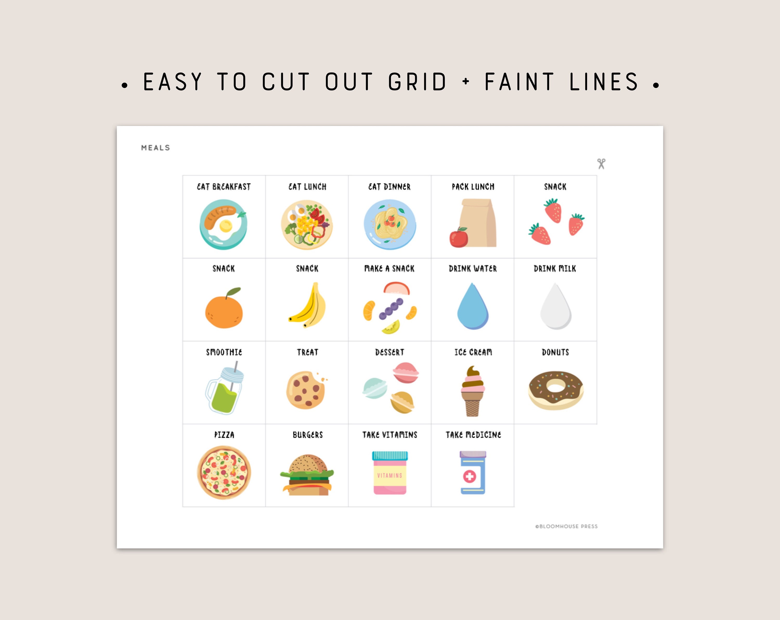 Editable Daily Visual Routine Cards Schedule for Kids Toddlers - Etsy