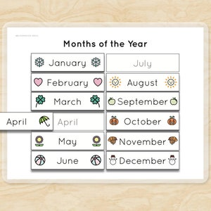 Perpetual Calendar Morning Board Weather Seasons US Holidays Months of ...