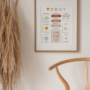 Daily Morning Board Circle Time Calendar Weather Seasons Positive ...