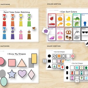 Preschool Busy Book Learning Binder Readiness Guide Toddler Activity ...