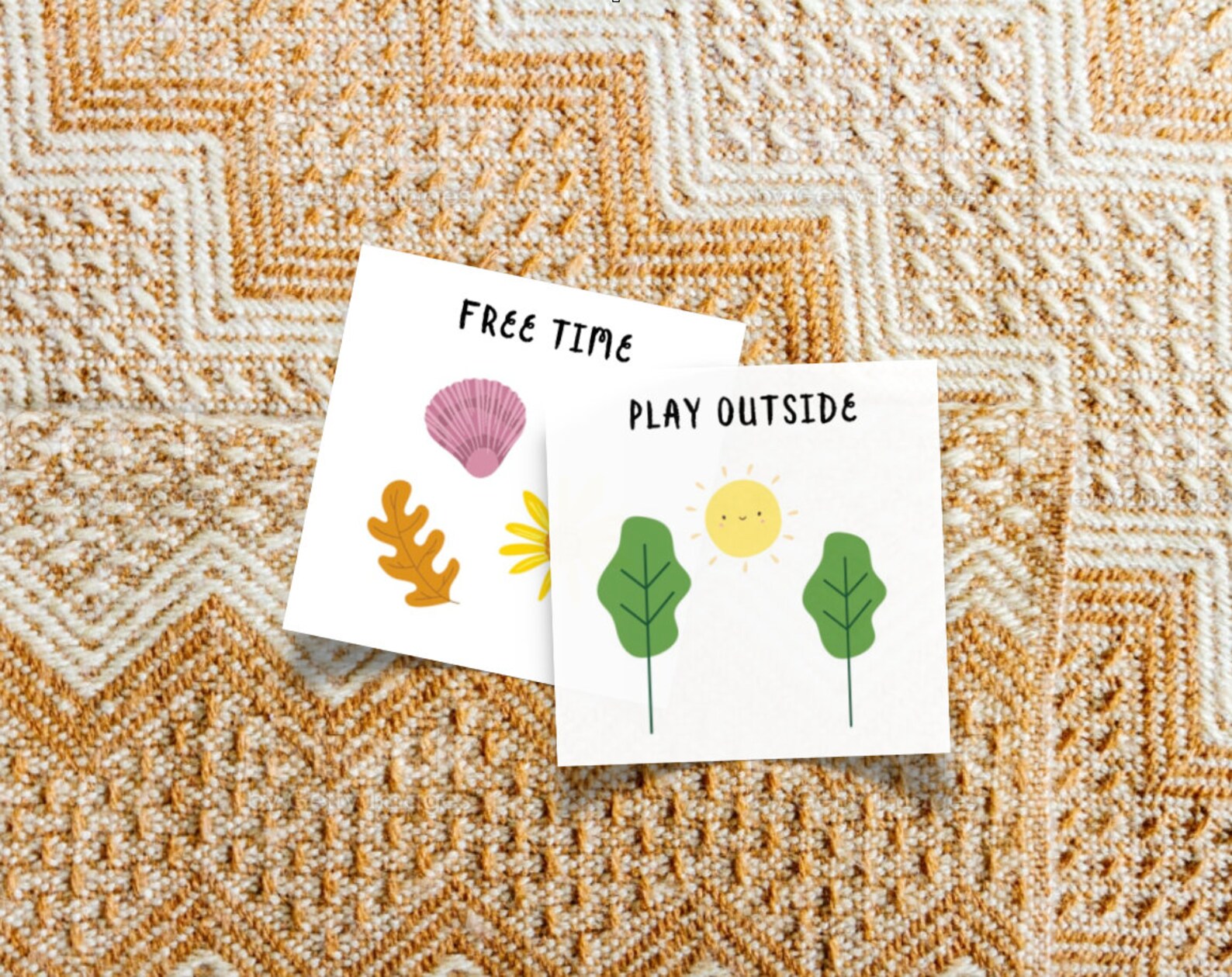 Editable Morning Evening Daily Visual Routine Chart Cards - Etsy