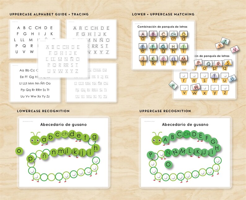 Spanish Español Libro De Tareas Preescolar Toddler Niños | Etsy