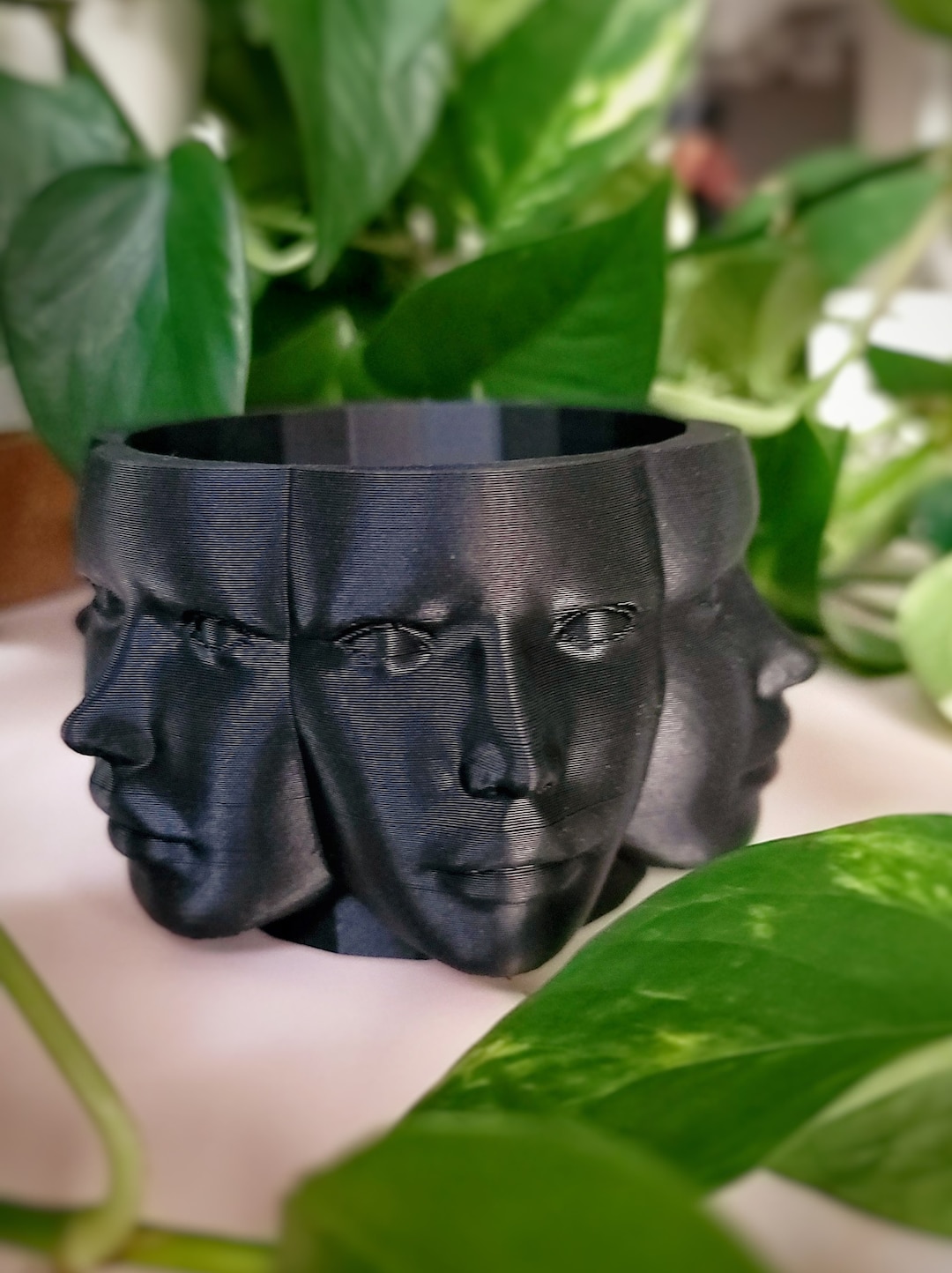 Polyface Planter, Glitch Planter - Etsy