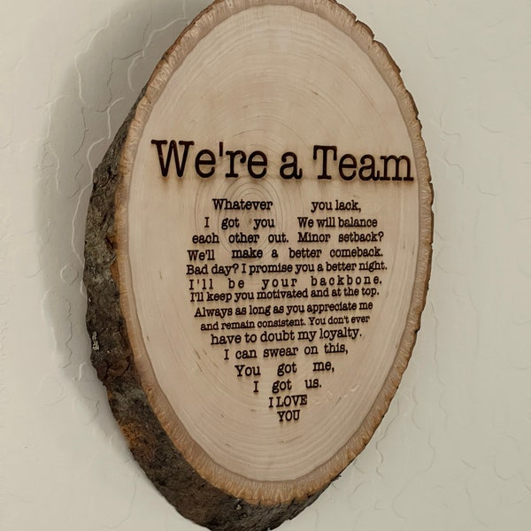 Natural Wood Sign - Etsy