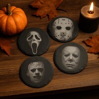 Halloween Coasters - Etsy
