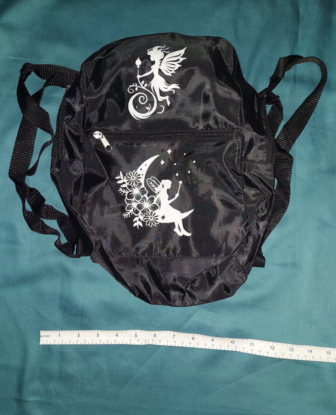 Black Fairy Backpack - Etsy