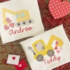 Backhoe Valentines PNG File, Construction Valentines Design, Boy ...