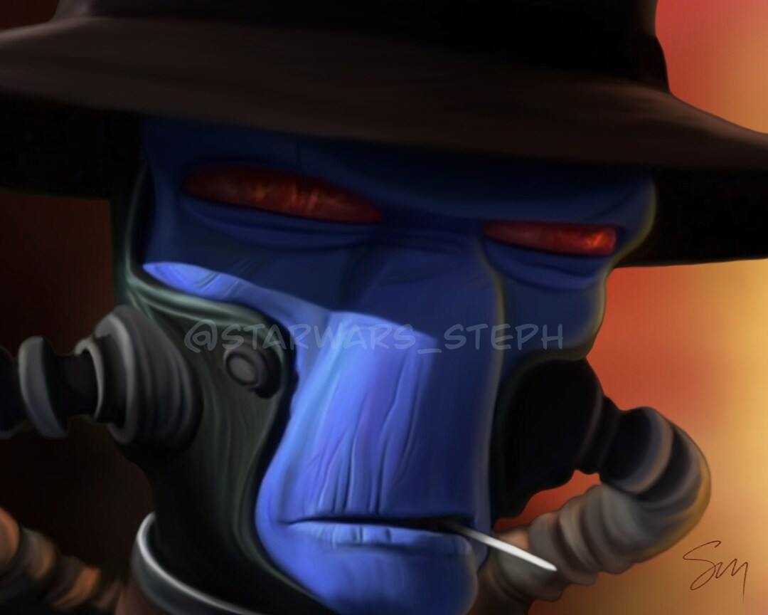 Bounty Hunter ~ Cad Bane ~ 8x10 Glossy Print ~ Star Wars Art - Etsy