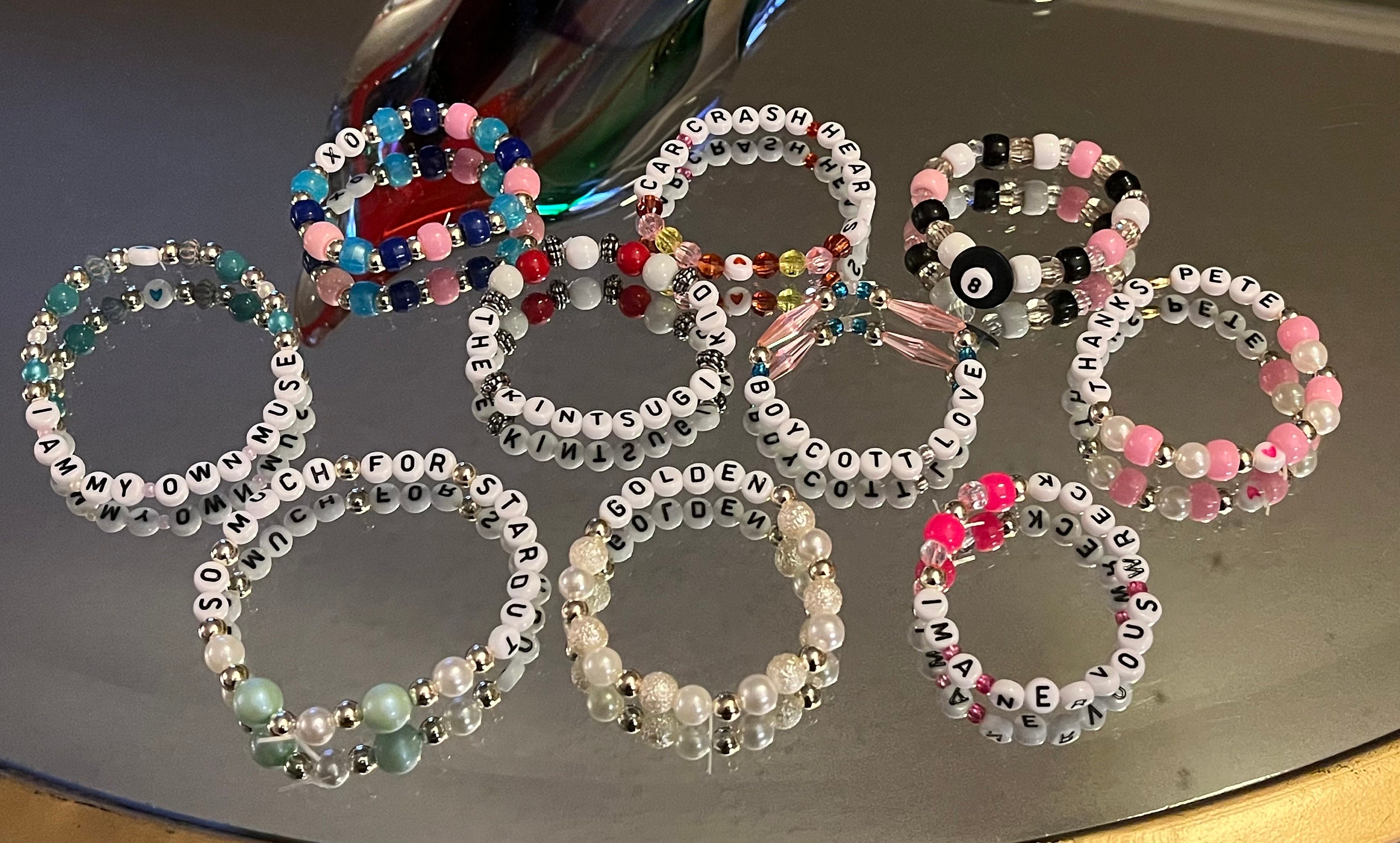 Fall Out Boy Friendship Bracelets (3 MYSTERY) - Etsy