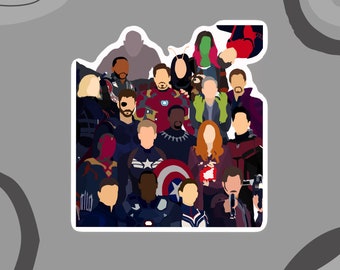 Avengers Sticker | Etsy