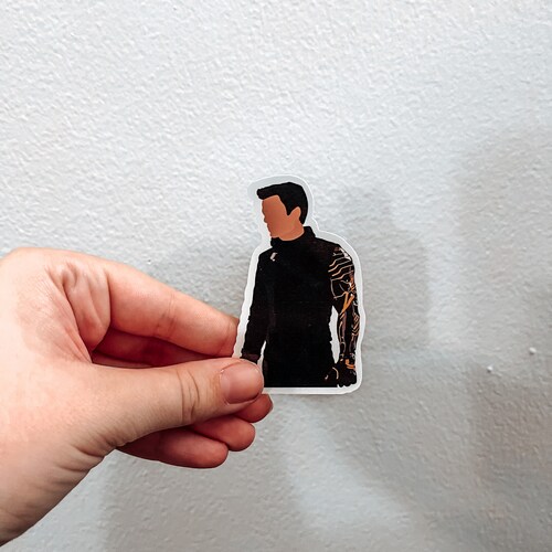 Vinyl Stickers Floral Bucky Barnes the Winter Soldier / - Etsy