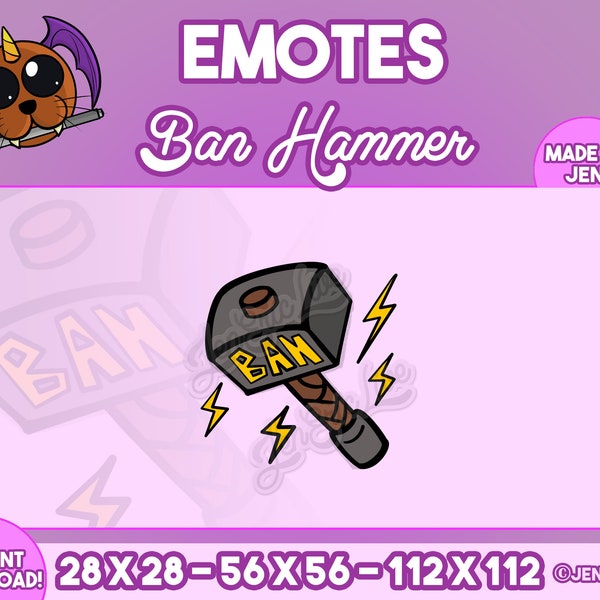 Ban Hammer - Etsy