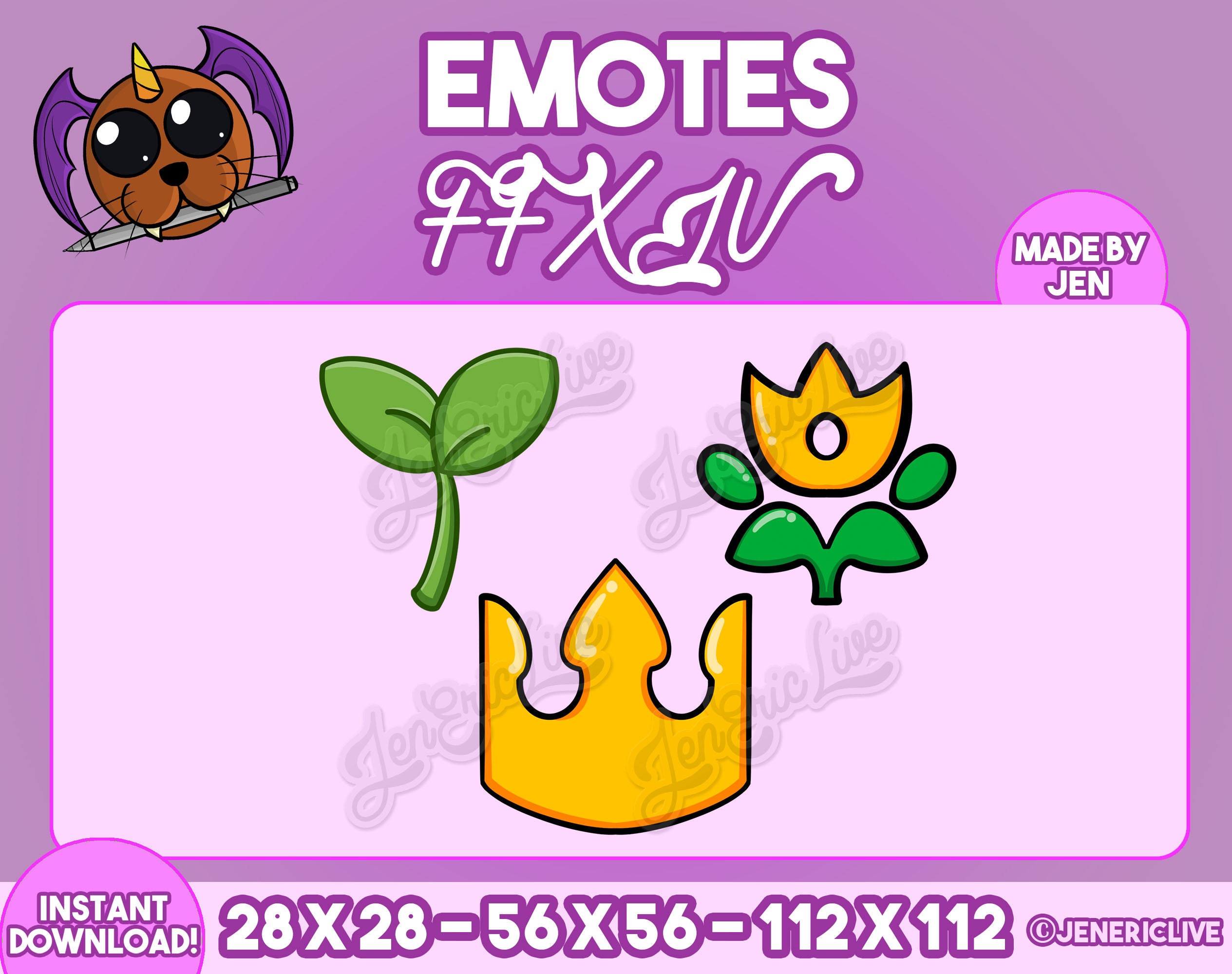 Final Fantasy XIV Twitch Emote / emoticon discordia / - Etsy Italia