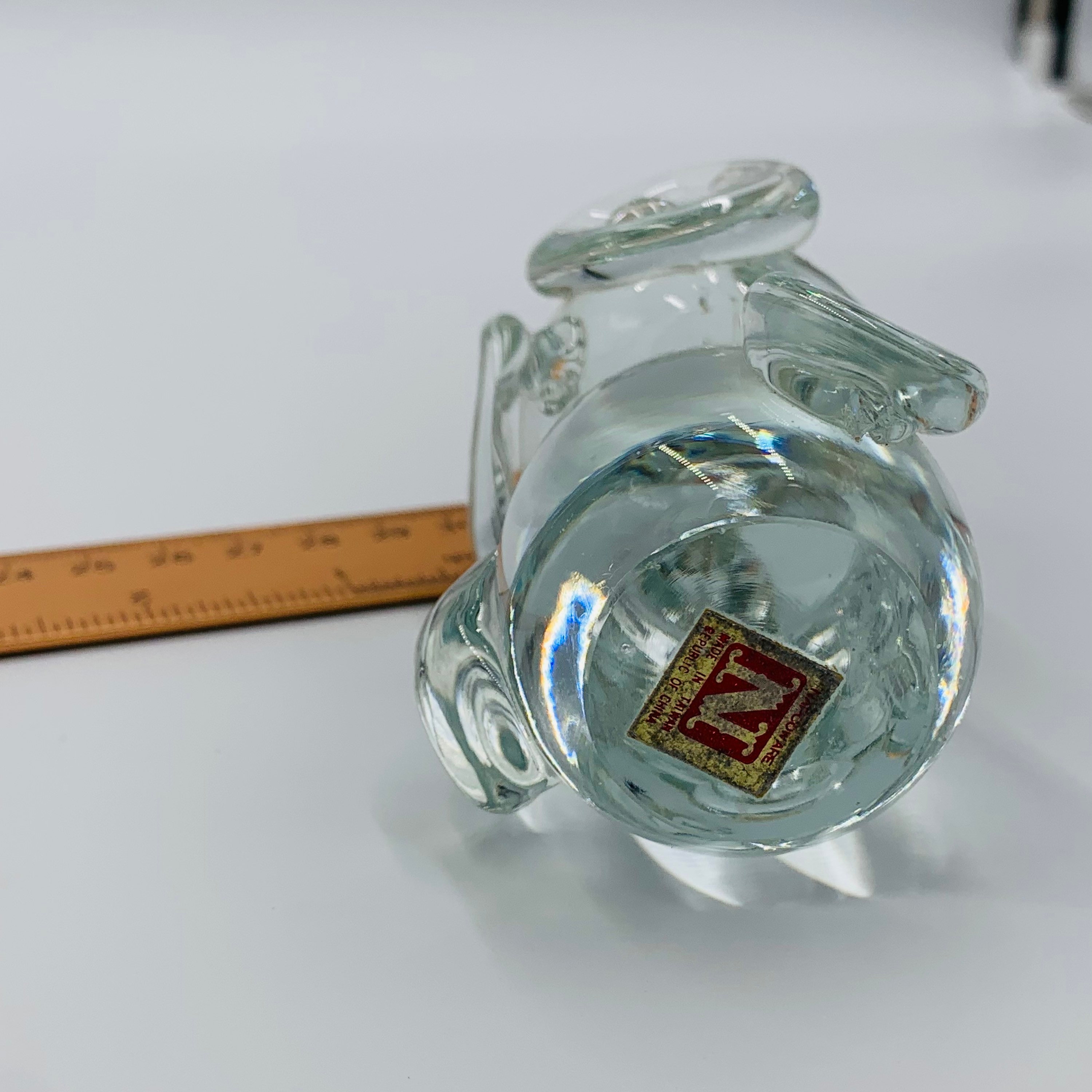 Vintage Napco Napcoware Hand Blown Glass Owl Paperweight - Etsy