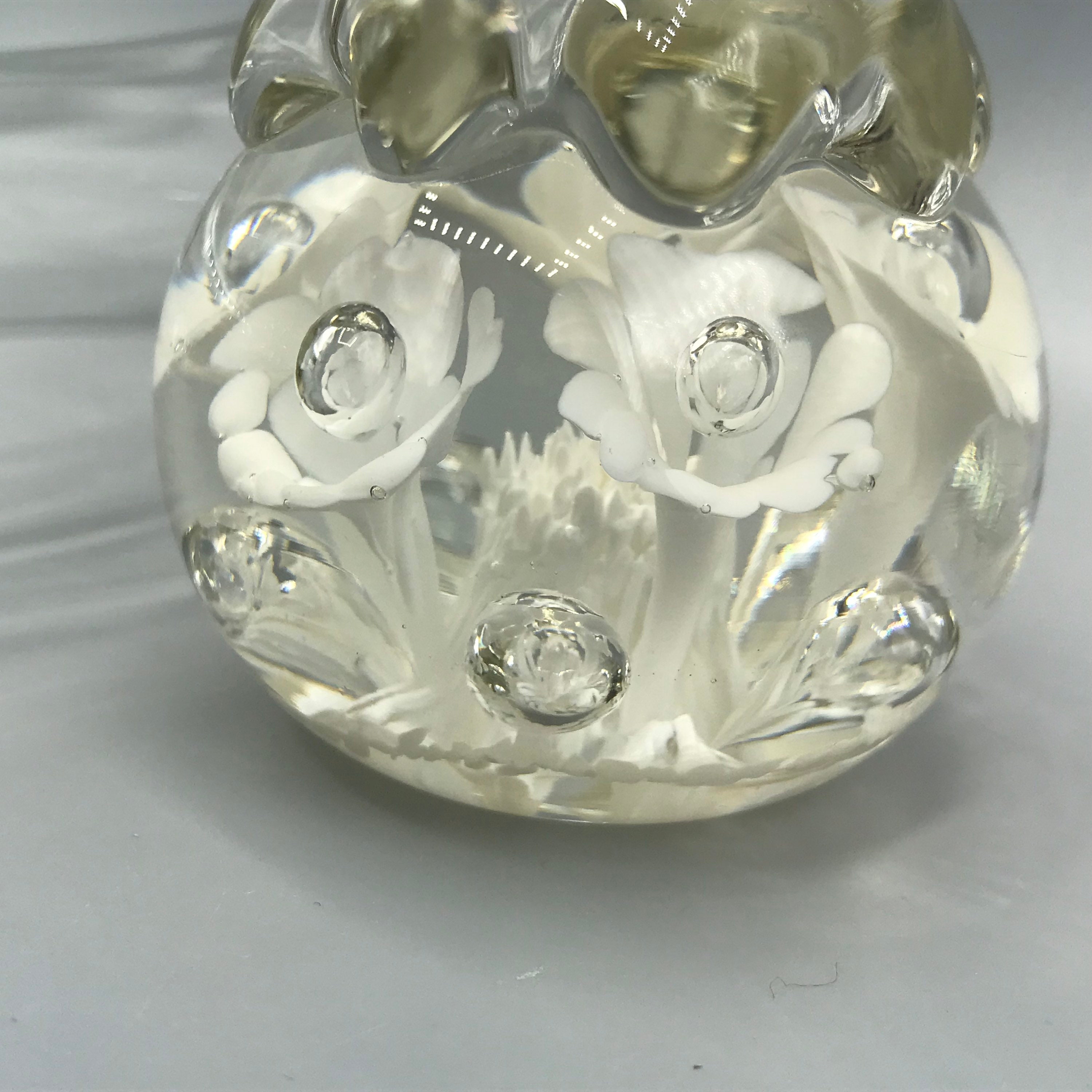 Vintage Joe ST. CLAIR Paperweight Vase Set of 2 - Etsy