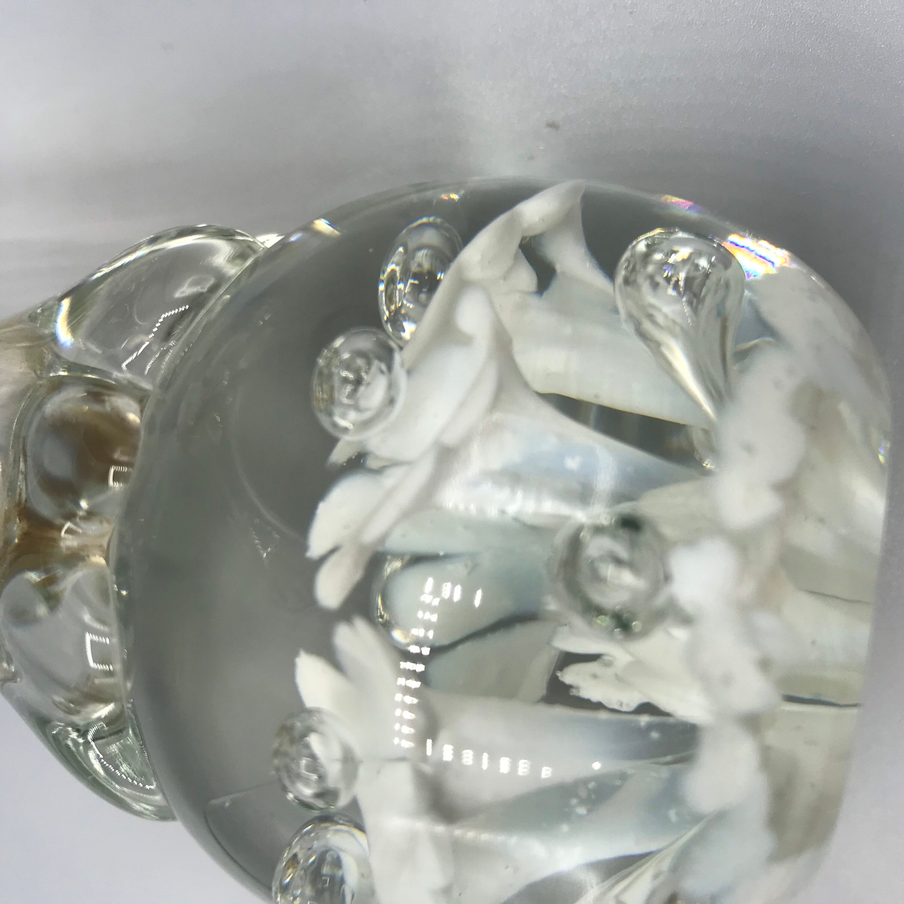 Vintage Joe ST. CLAIR Paperweight Vase Set of 2 - Etsy