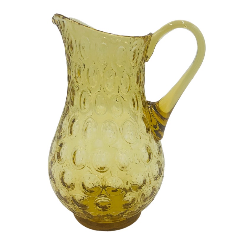 Dot Glass Pitcher - Etsy