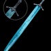 High-end Holy Moonlight Sword Dark Moon Greatsword Steel Replica Life ...