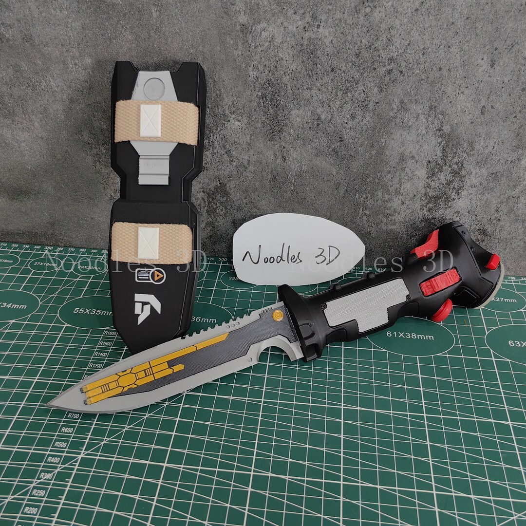 3d-printed Titanfall 2 Pulse Blade Pilot Knife Soldiers Scanner Blade ...