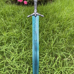 High-end Holy Moonlight Sword Dark Moon Greatsword Steel Replica Life ...