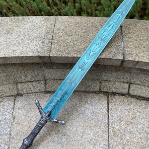 High-end Holy Moonlight Sword Dark Moon Greatsword Steel Replica Life ...