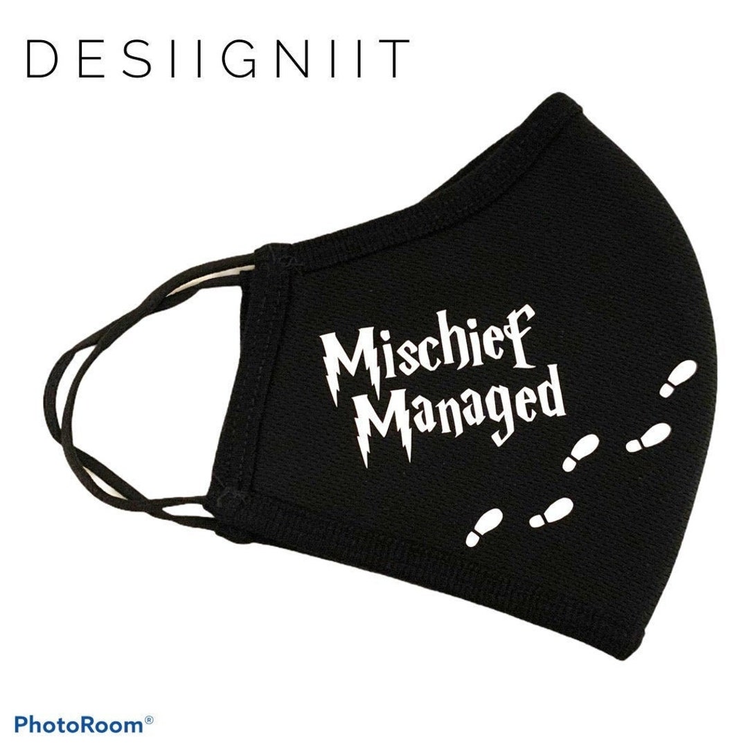 Mischief Managed Face Mask - Etsy