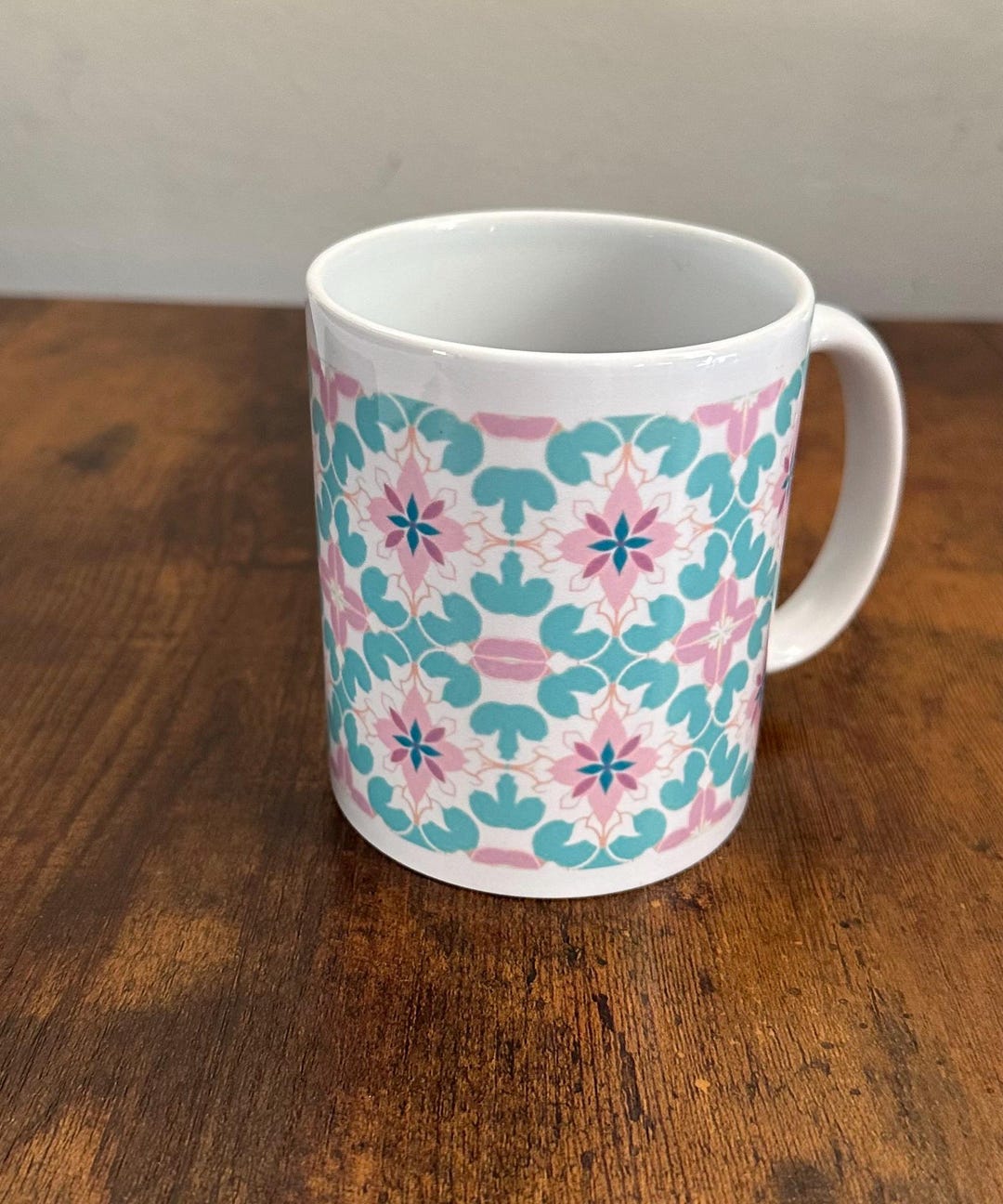 Moroccan Mosaic Ceramic Mug / Elegant Mug / Moroccan Pattern Mug ...