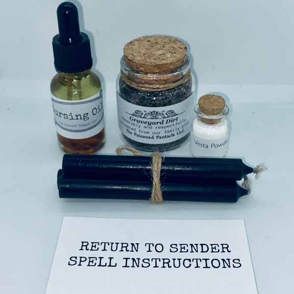 Return to Sender Spell - Shop Online - Etsy