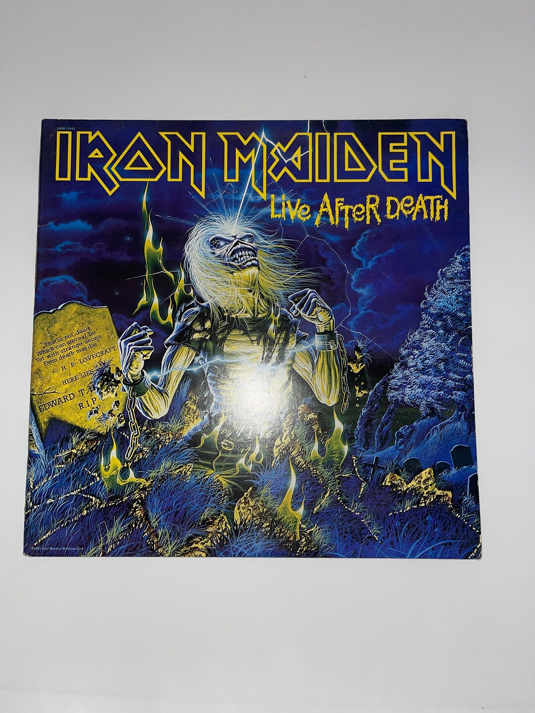 1985 Iron Maiden Live After Death Vinyl LP Record - Etsy