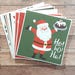 Happy Christmas Mini Note Cards, 3 X 4, Gift Enclosure, Gift Card ...