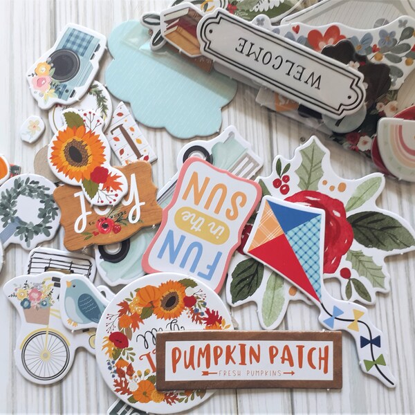 Chipboard Scrapbook - Etsy