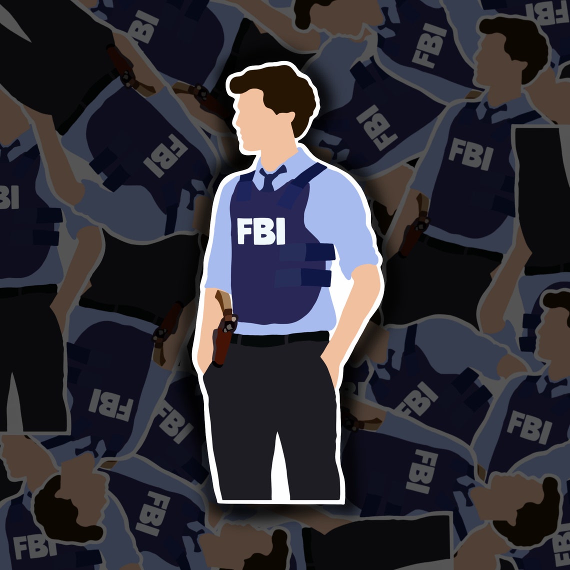 Criminal Minds Spencer Reid Sticker | Cute Stickers | Stickers for ...