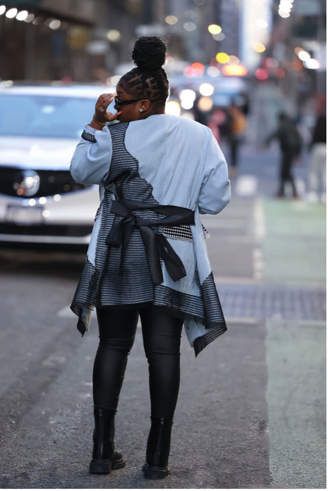 The Ari Plus Size Denim Jacket - Etsy